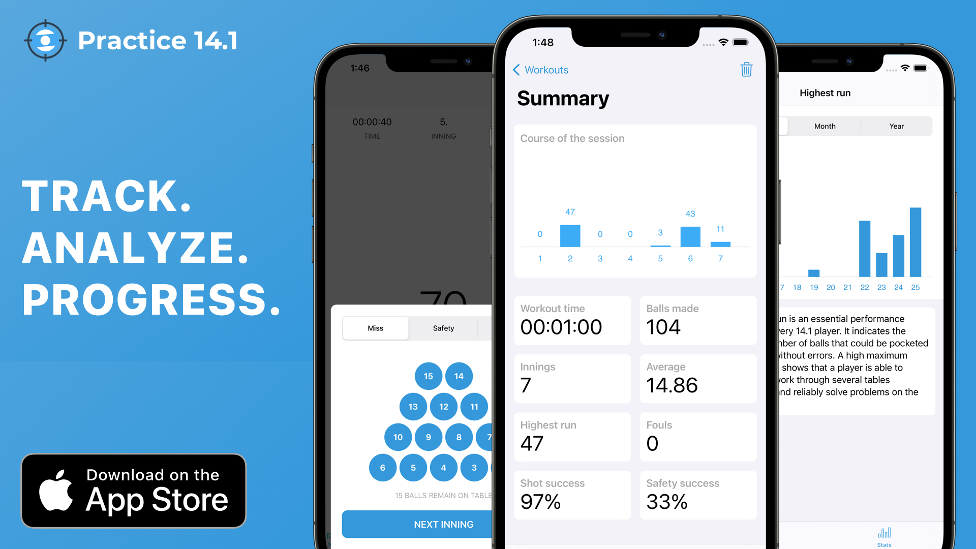 BilliardManager - Improve your pool billiards game
